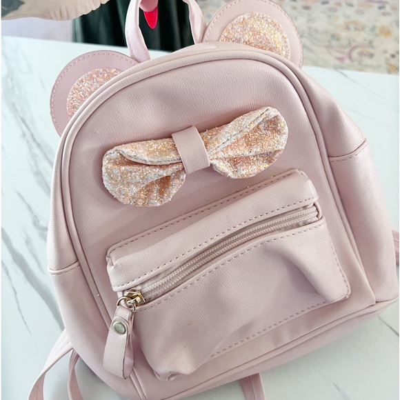 Amazon | Accessories | Minnie Mouse Light Pink Mini Backpack | Poshmark